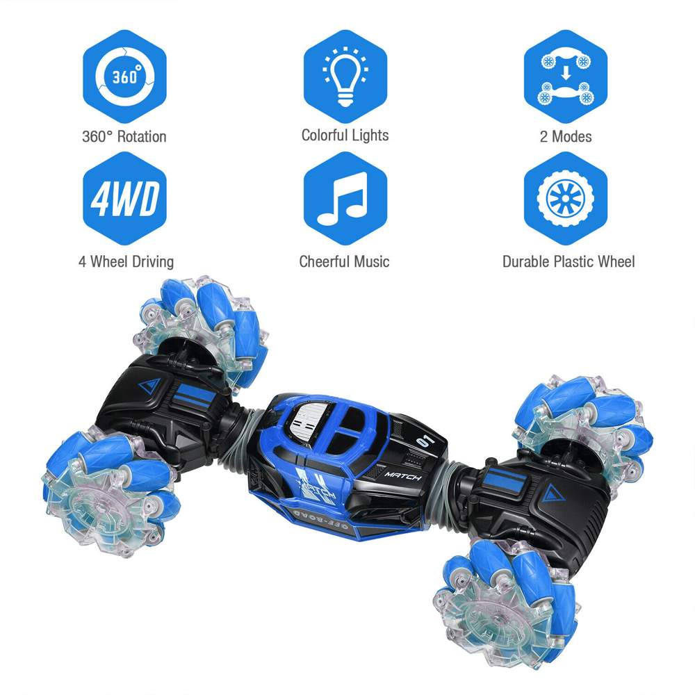 4WD RC Stunt Drift Car with Hand Gesture Remote Control - ODeals AU